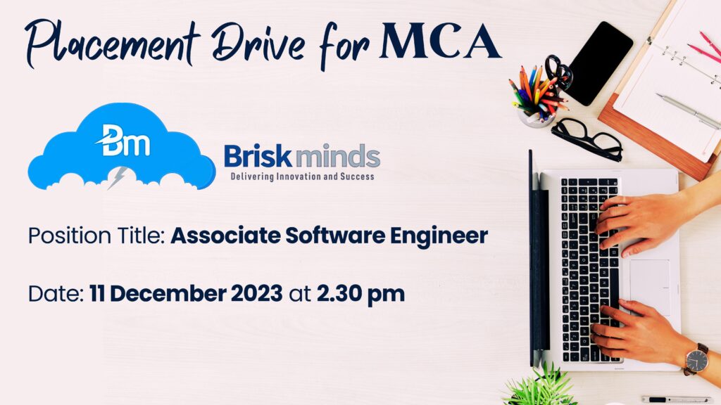 Briskminds Placement Drive for MCA - XIMI