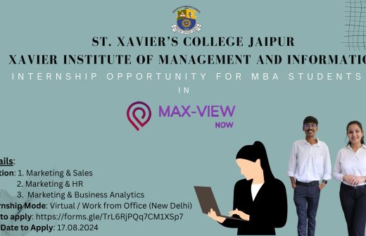 Department of MBA - Xavier Institute of Management & Informatics, Jaipur