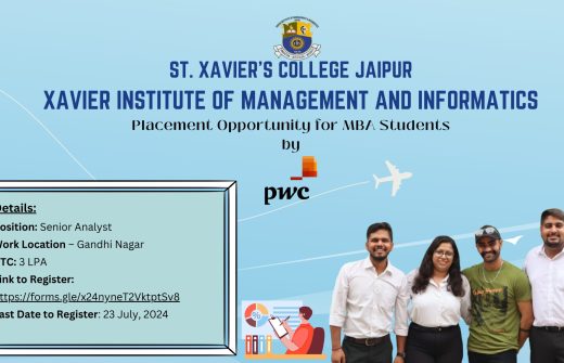 Department of MBA - Xavier Institute of Management & Informatics, Jaipur